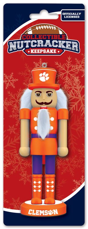 Clemson Tigers Nutcracker Miniature - Sports Fan Shop