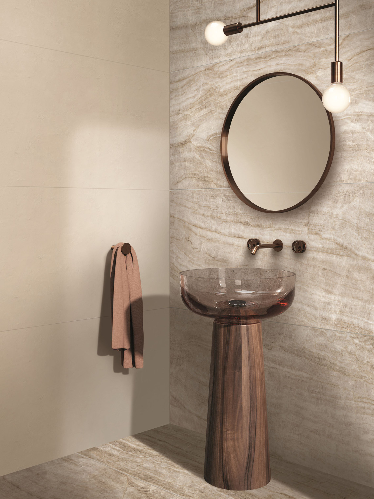 Wide & Style Solid Alabaster Matt 60x120 | Wall Only Tiles | Tile Space