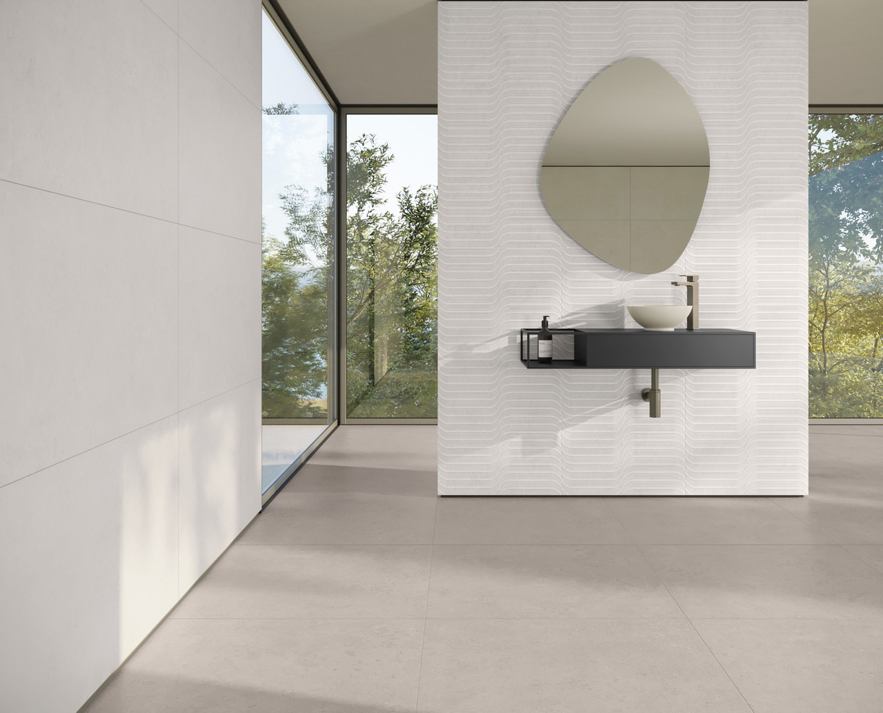 Moonlight Off White Matt 60x120 | Floor and Wall Tiles | Tile Space