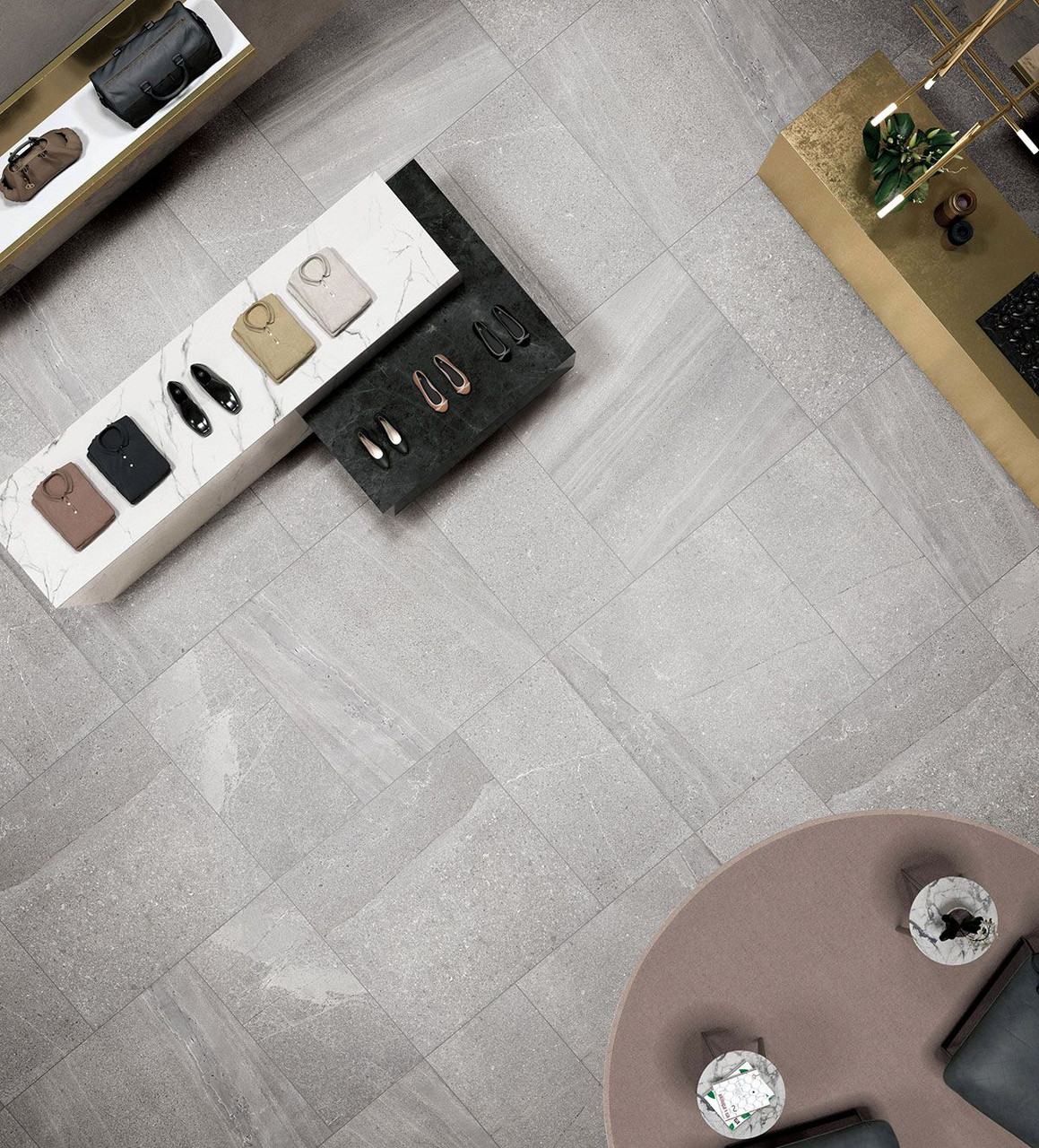 Shell Grey Semi Polish 30x60 | Floor and Wall Tiles | Tile Space