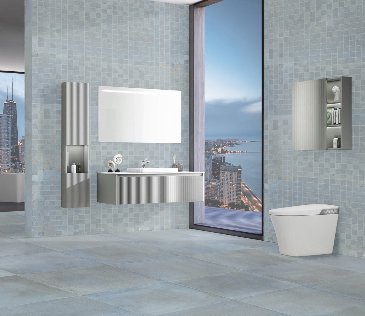 Terra Cotta Sky Matt 60 | Floor and Wall Tiles | Tile Space