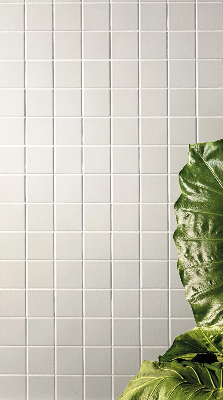 Surfaces Glacier Matt 75mm Mosaic - Tile Space