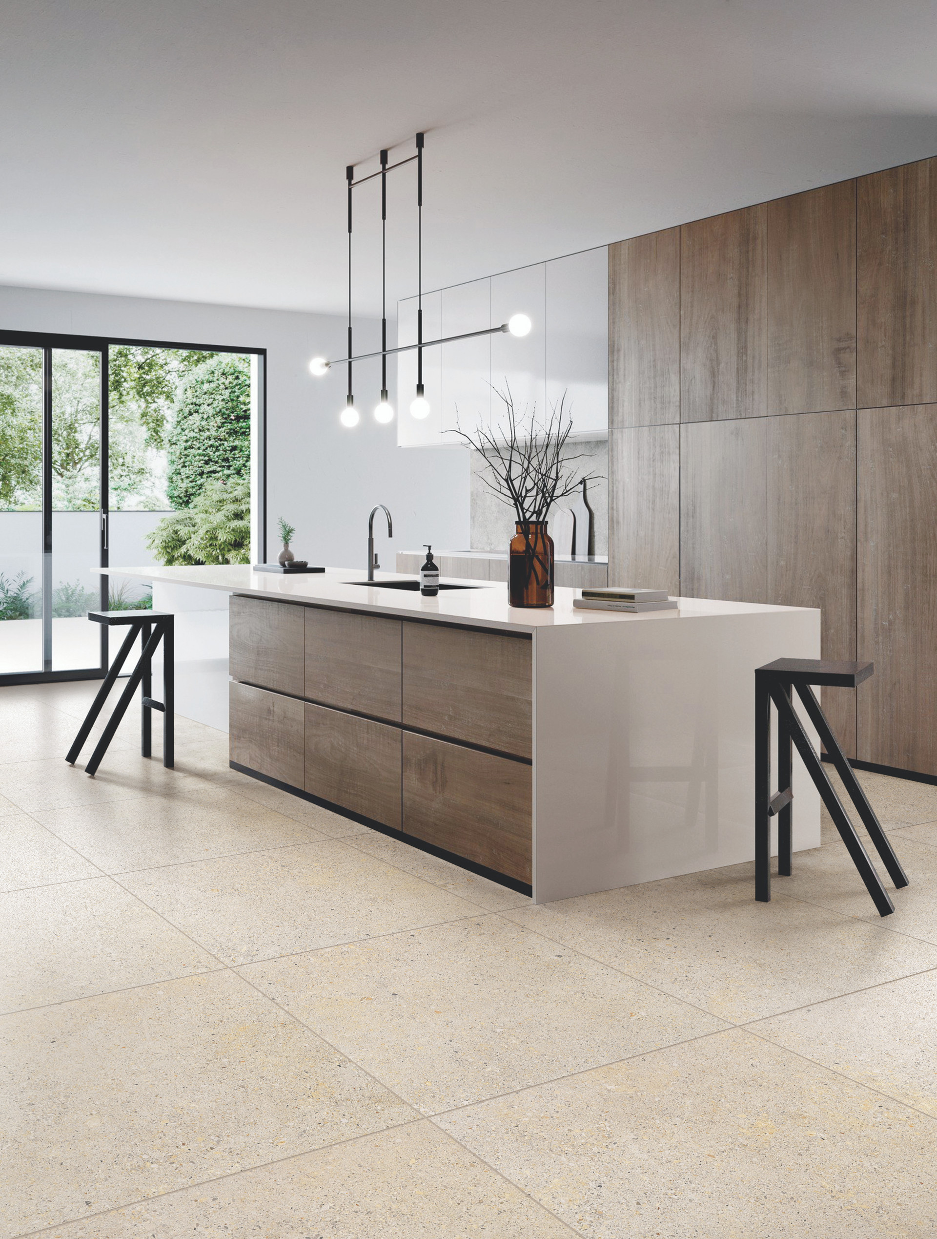 Aggregate White Gecko 60 | InOut Tiles | Tile Space