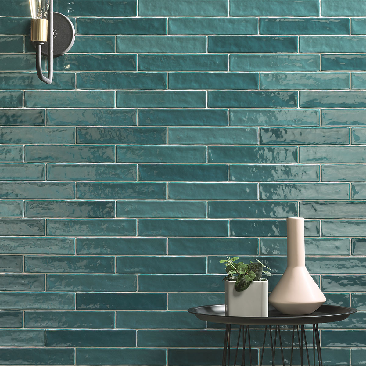 Piastrella Turchese Mix 5x25 | Wall Only Tiles | Tile Space