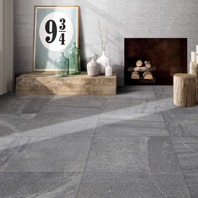 Shell Grey Grip 60 20mm | Outdoor Tiles | Tile Space