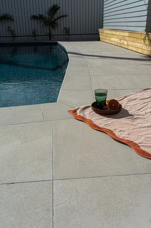 Shell White Grip 60 20mm | Outdoor Tiles | Tile Space
