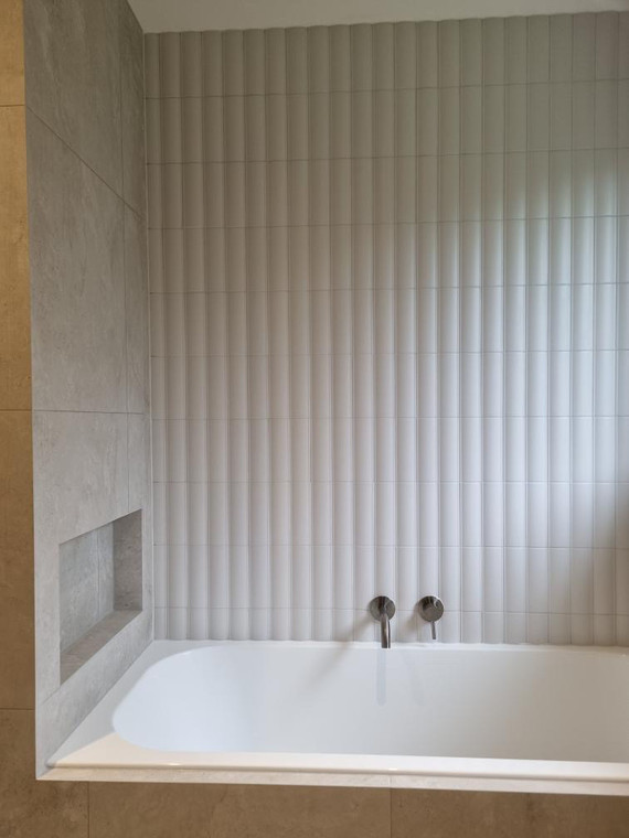 Vibe Out Gesso White Matt 6.5x20 | Wall Only Tiles | Tile Space