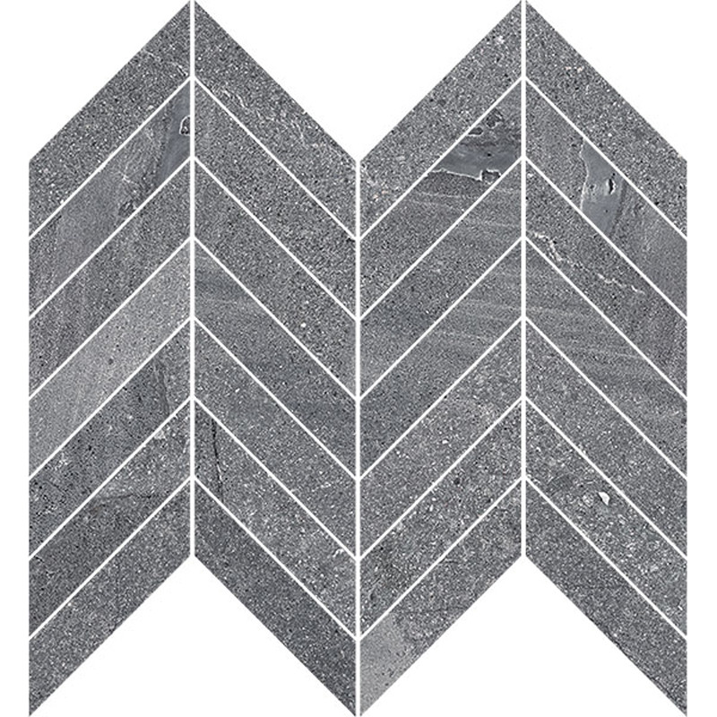 Shell Dark Grey Arrow Mosaic | Floor and Wall Tiles | Tile Space