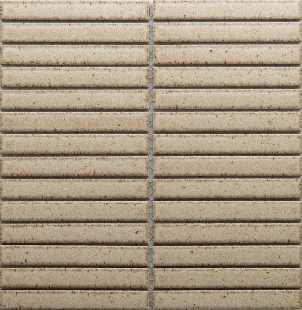 Kayoborder Sand Matt Finger Mosaic 19x144 | Floor and Wall Tiles | Tile ...