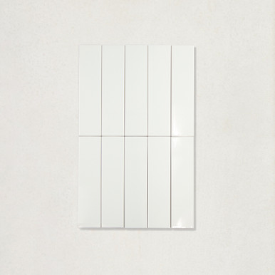 Costa Nova White Gloss 5x20 | Wall Only Tiles | Tile Space