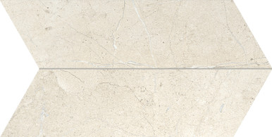 Anthology White Chevron | Floor and Wall Tiles | Tile Space