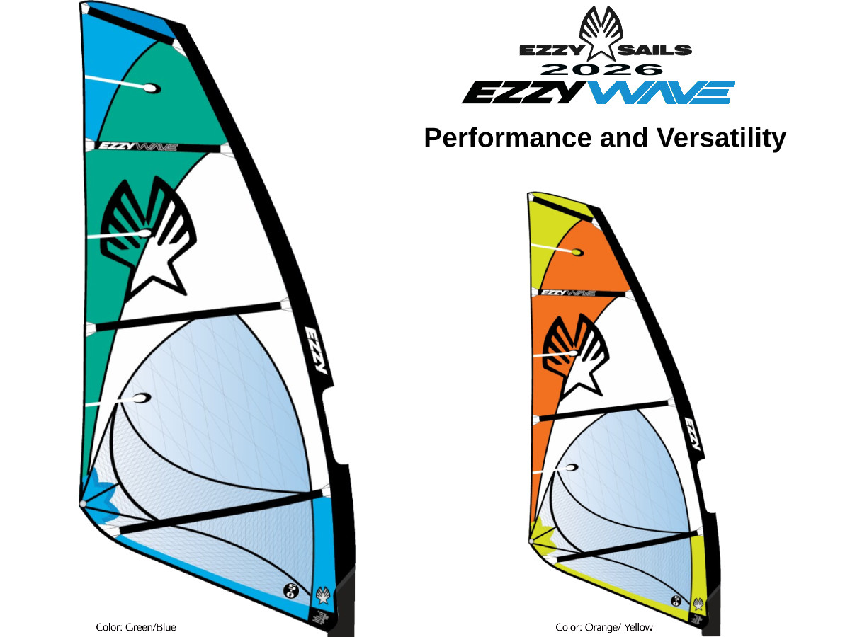 2026 Ezzy Wave Windsurf Sail