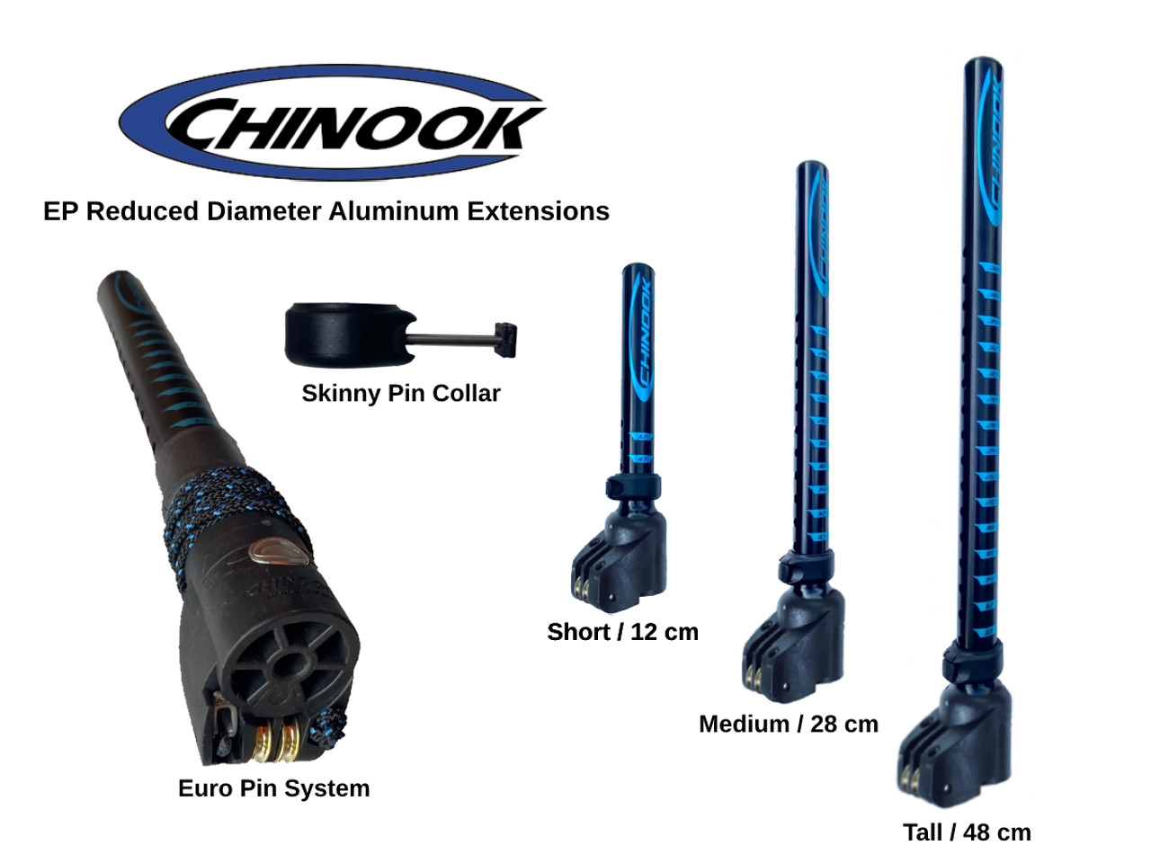 Chinook RDM Euro Pin Aluminum Windsurfing Extension