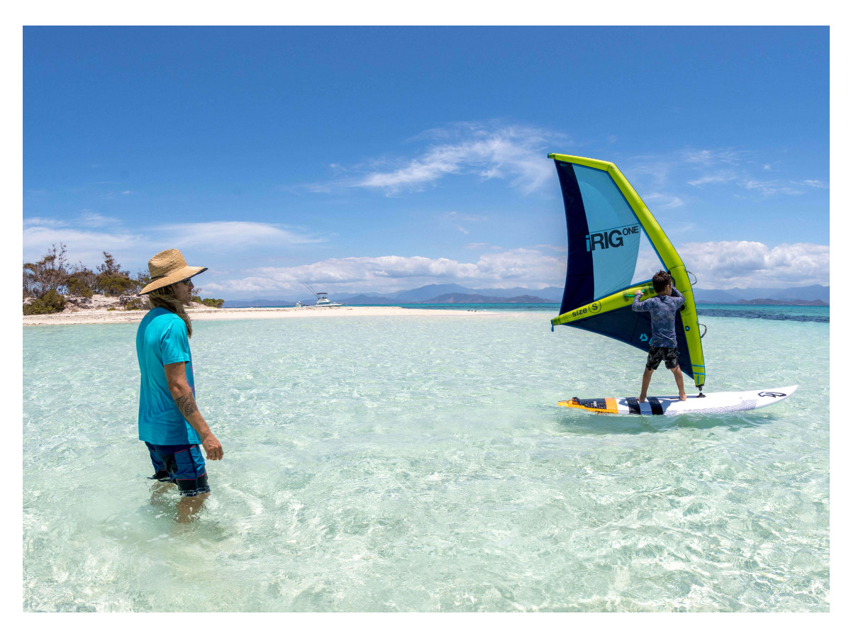 Duotone iRIG ONE Inflatable Windsurfing Rig