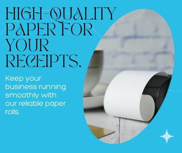 Thermal Receipt Paper Rolls for your Star or Epson receipt printers ...