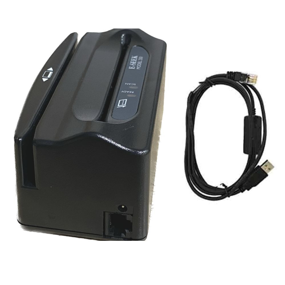 E-seek M250 2D Barcode MSR ID Reader With CN6000 Cable