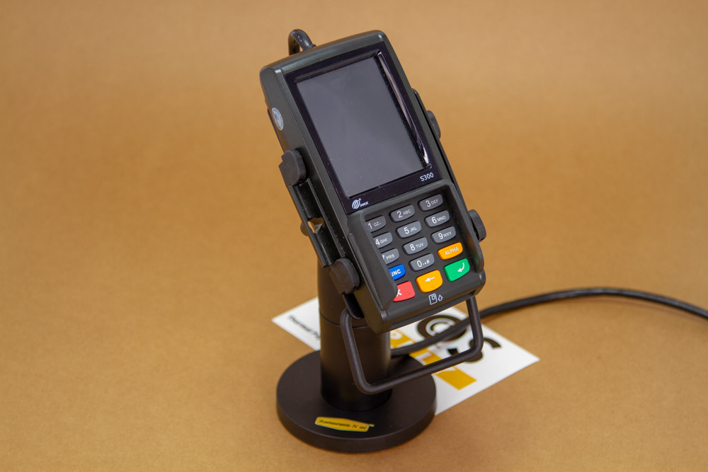 Pax S300 & SP30 Terminal Stand, Swivel and Tilt, Screw-in and Adhesive