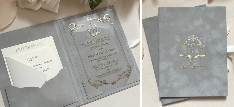 Isabelle Folio Wedding Invitations - Polina Perri New York Isabelle Folio Wedding Invitations - Polina Perri New York