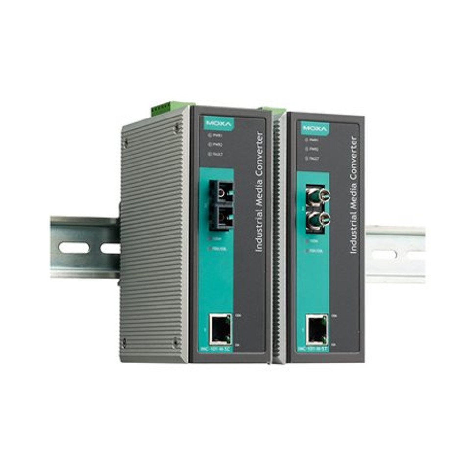 Moxa Ethernet to Fiber Media Converters (IMC Series) - ShopMoxa