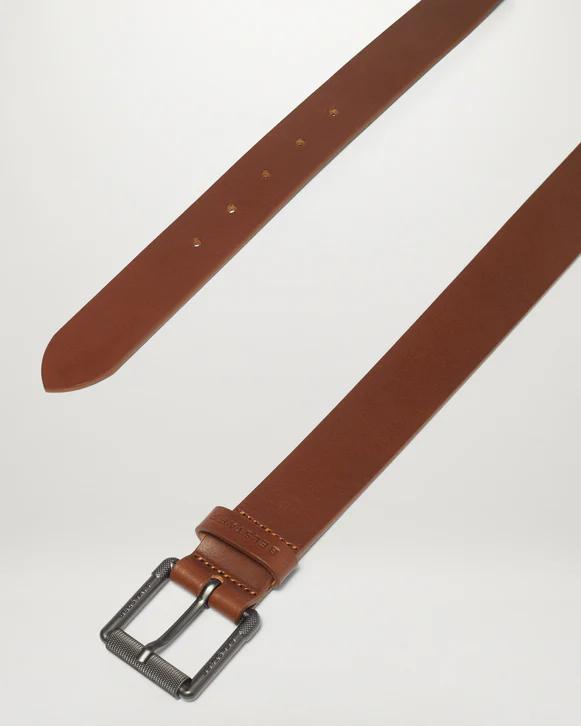 Belstaff Roller Buckle Belt - Earth Brown - Baffle Haus