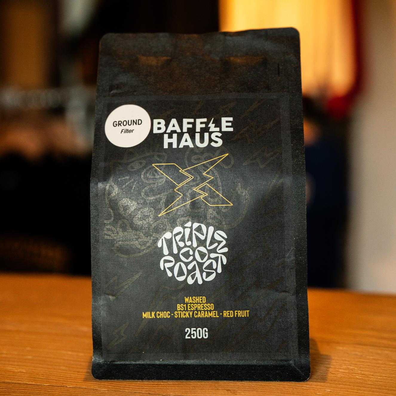 Baffle Haus/Triple Co. Ground Coffee - 250g - Baffle Haus