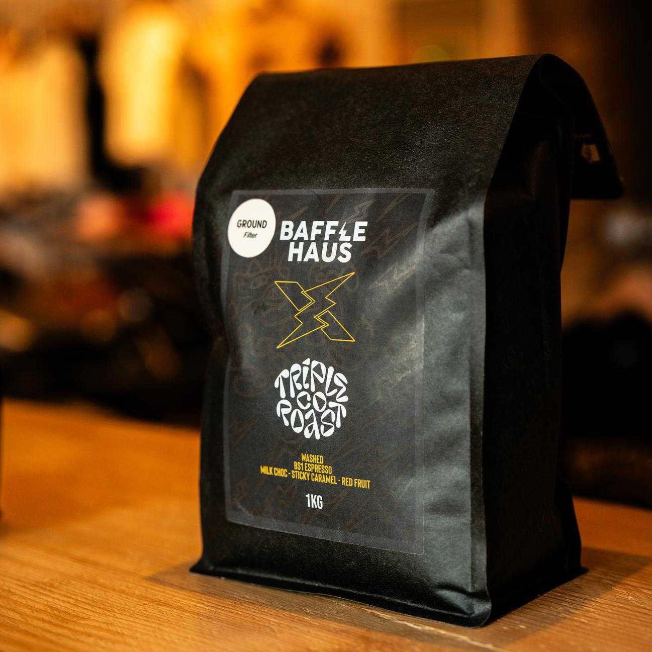 Baffle Haus/Triple Co. Ground Coffee - 1kg - Baffle Haus