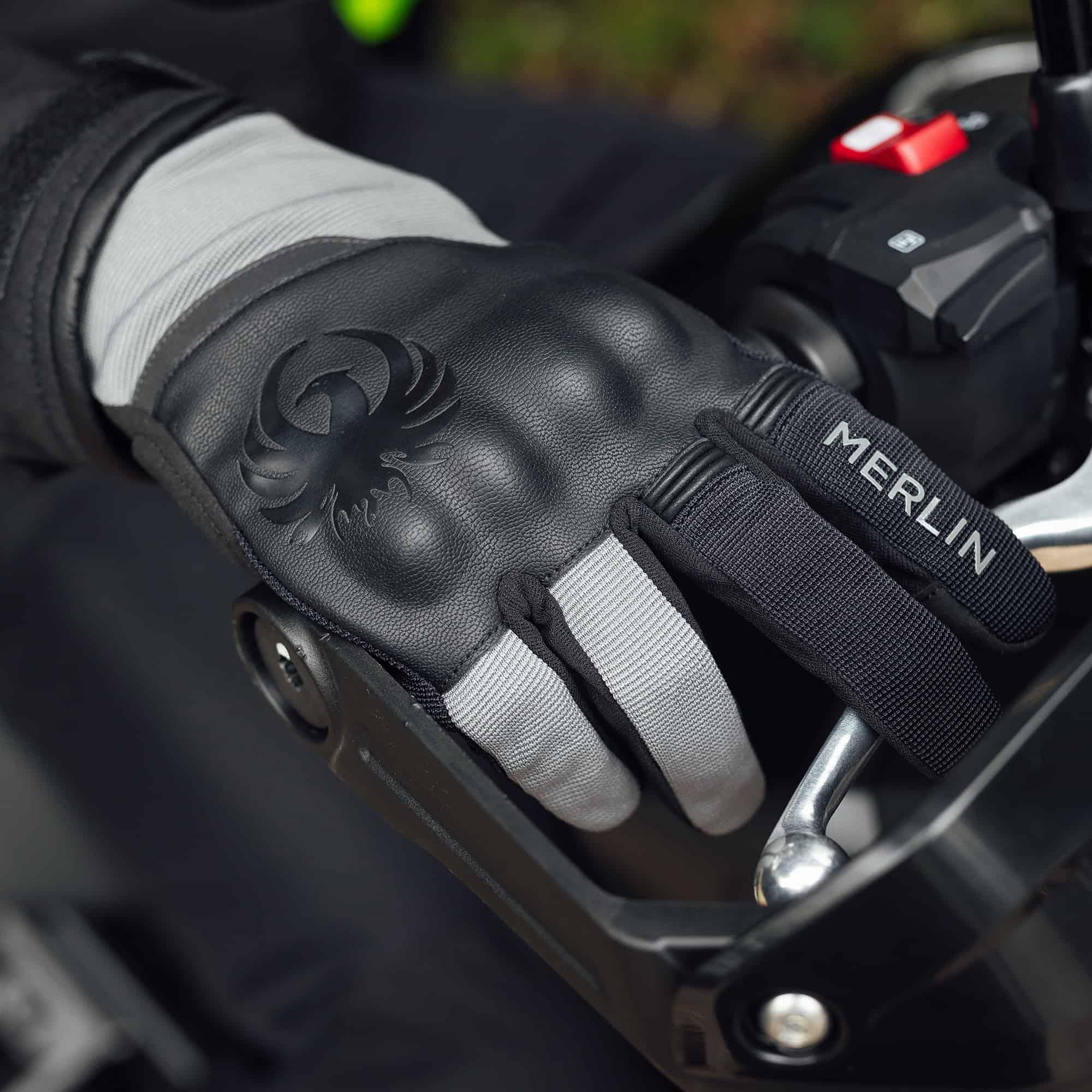 Merlin - Berea D30 Trail Gloves - Grey - Baffle Haus