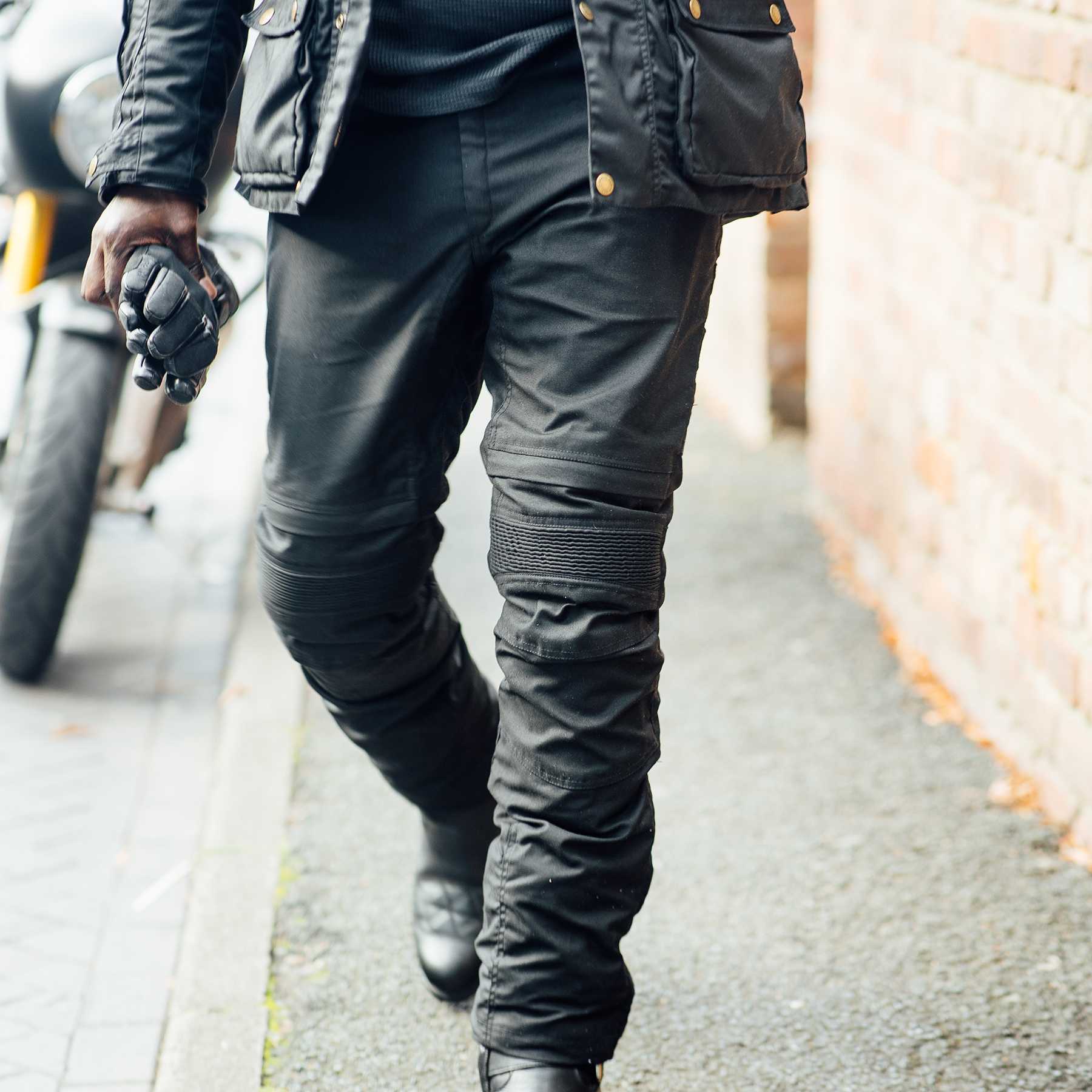 Merlin - Lombard Lite Trousers - Black- Baffle Haus