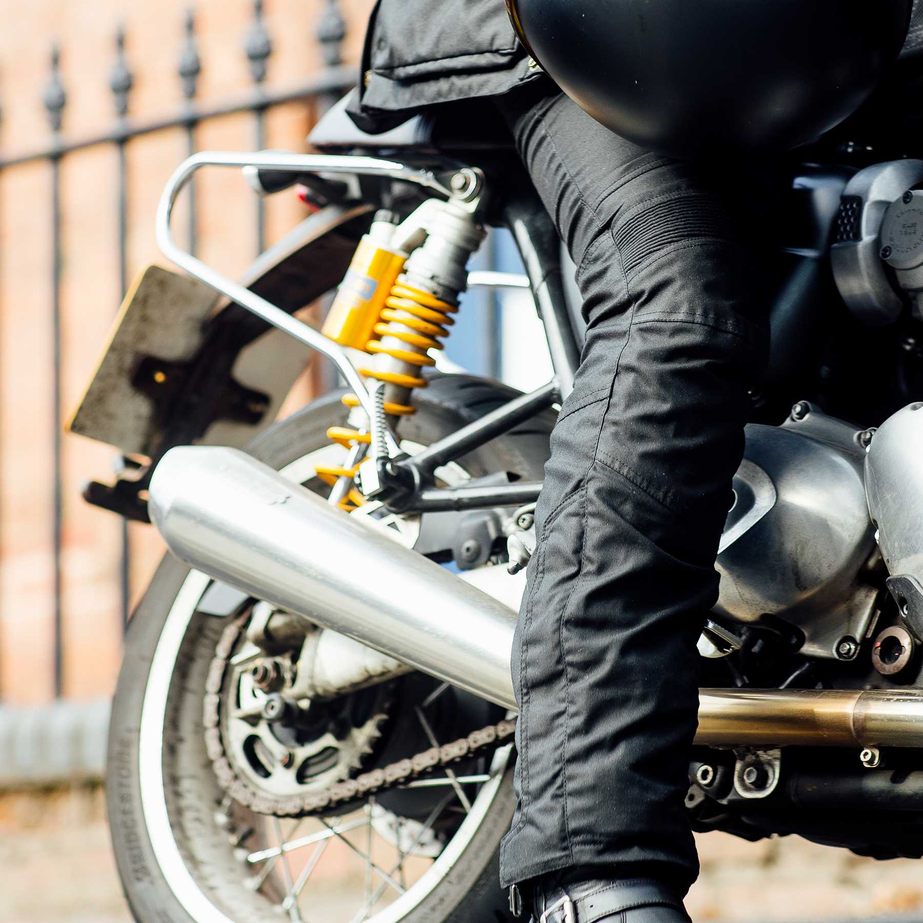 Merlin - Lombard Lite Trousers - Black- Baffle Haus