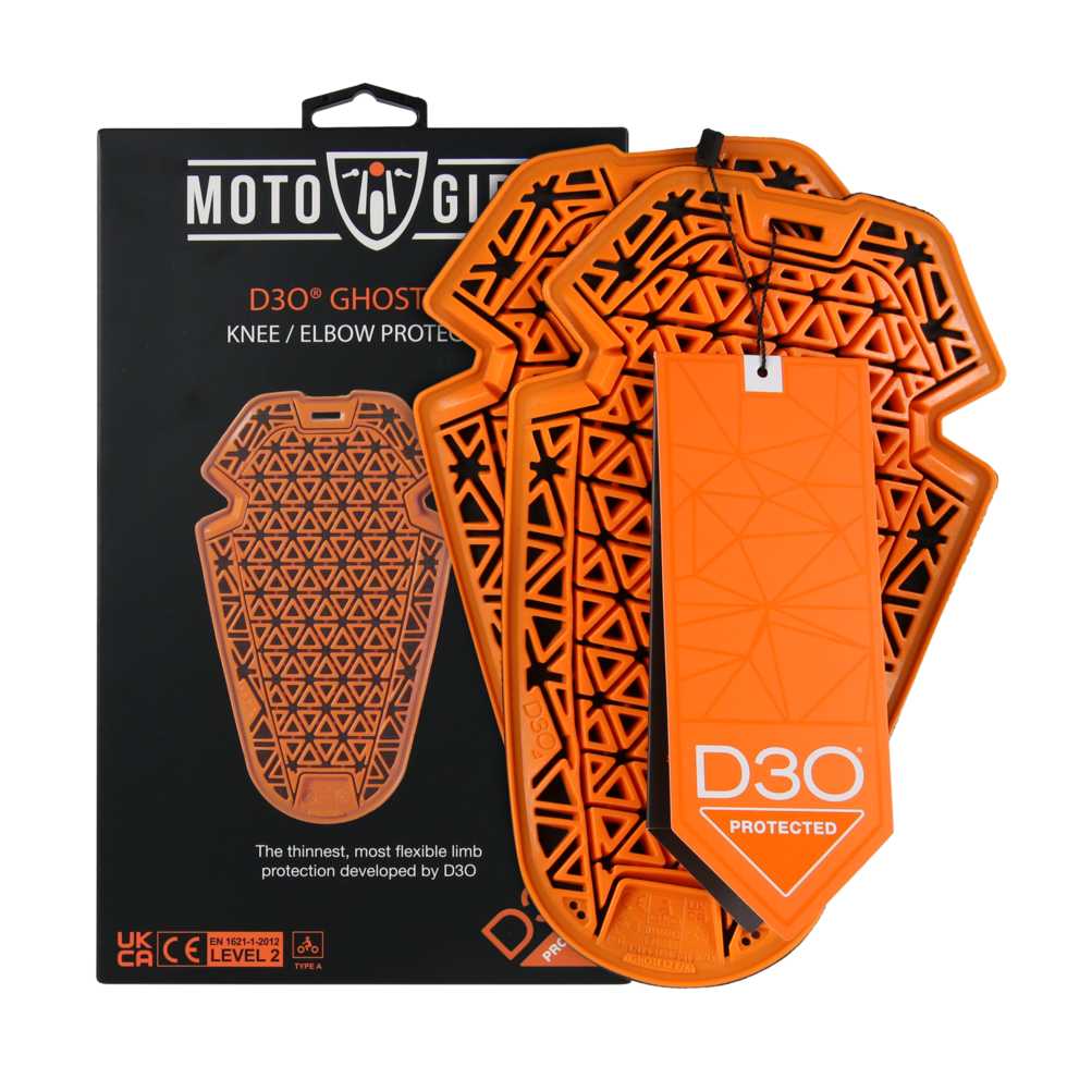 MotoGirl D3O Ghost L2 - Knee/Elbow Protector - Baffle Haus