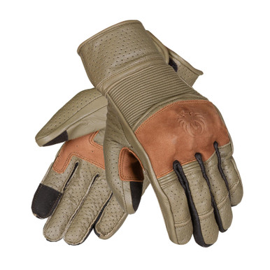 Merlin - Imperial Leather Glove - Olive - Baffle Haus