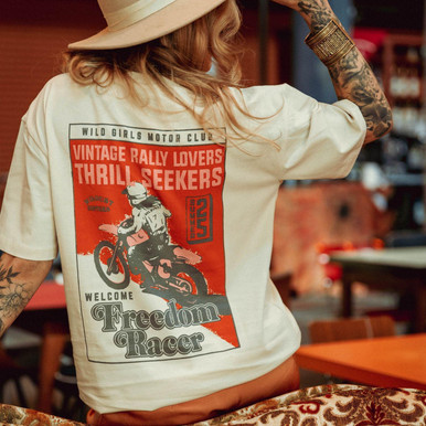 Wildust Sisters Freedom Racer Tee - Baffle Haus