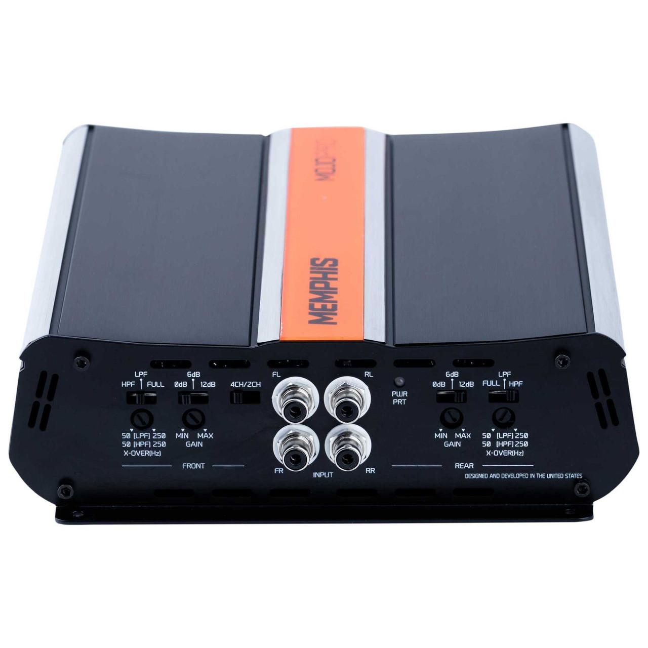 MJP800.4 4-Channel 800 Watt Amplifier - 200 Watts RMS x 4 at 2-Ohm ...