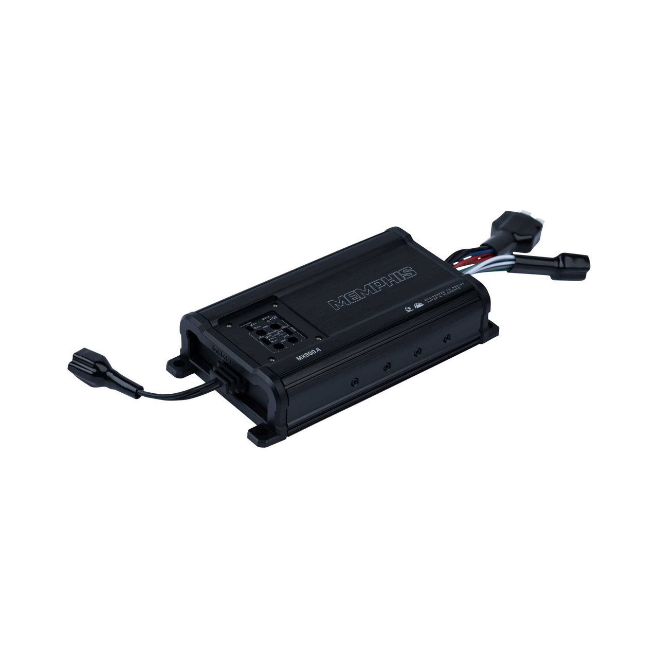 MX800.4 Powersports 800 Watts 4-Channel Amplifier - Memphis Audio