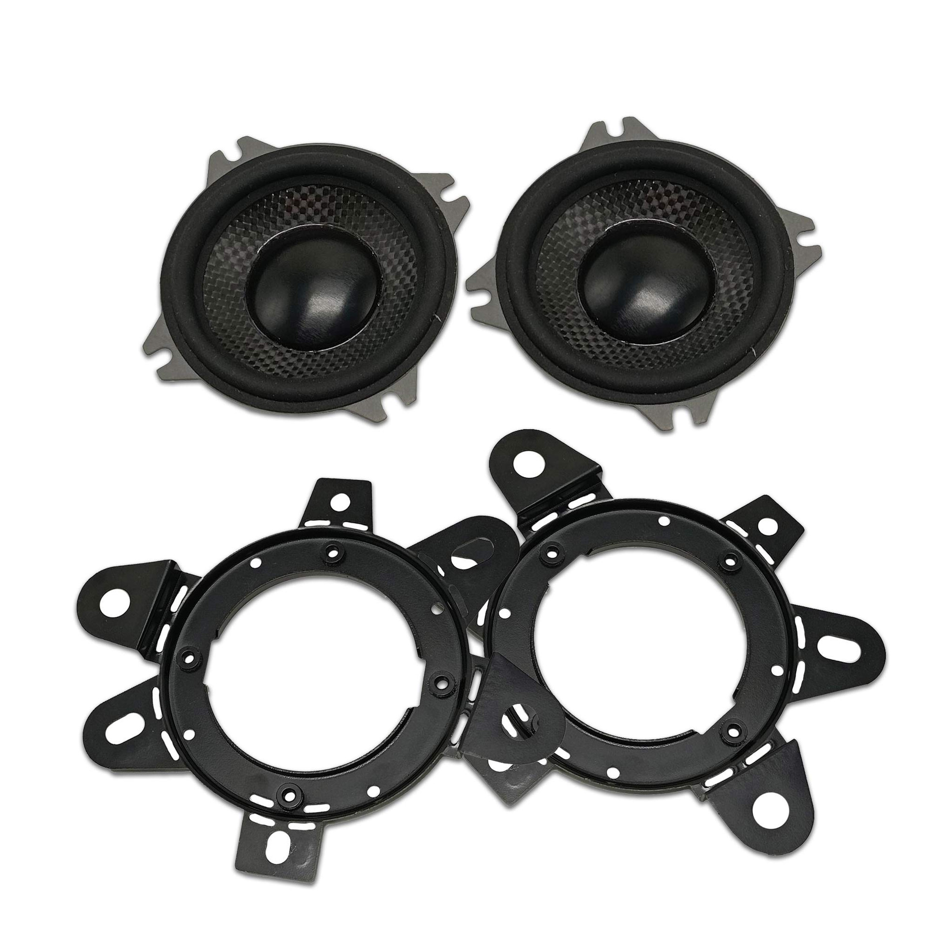 MS25 M Series 2.5" Tweeters with in line Crossovers, Pair - Memphis Audio