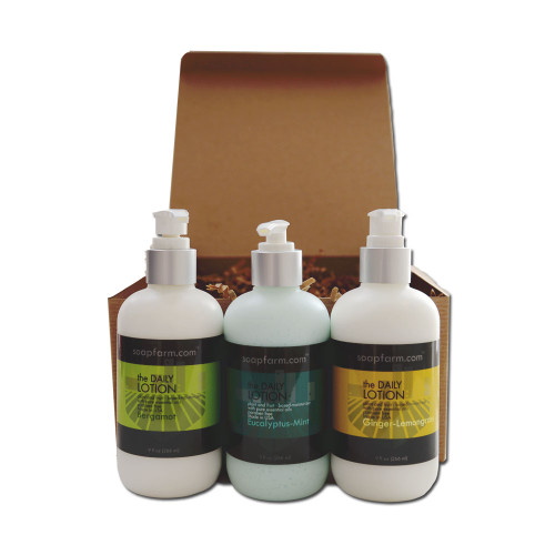 The Daily Lotion Gift Box Customizable - Soap Farm