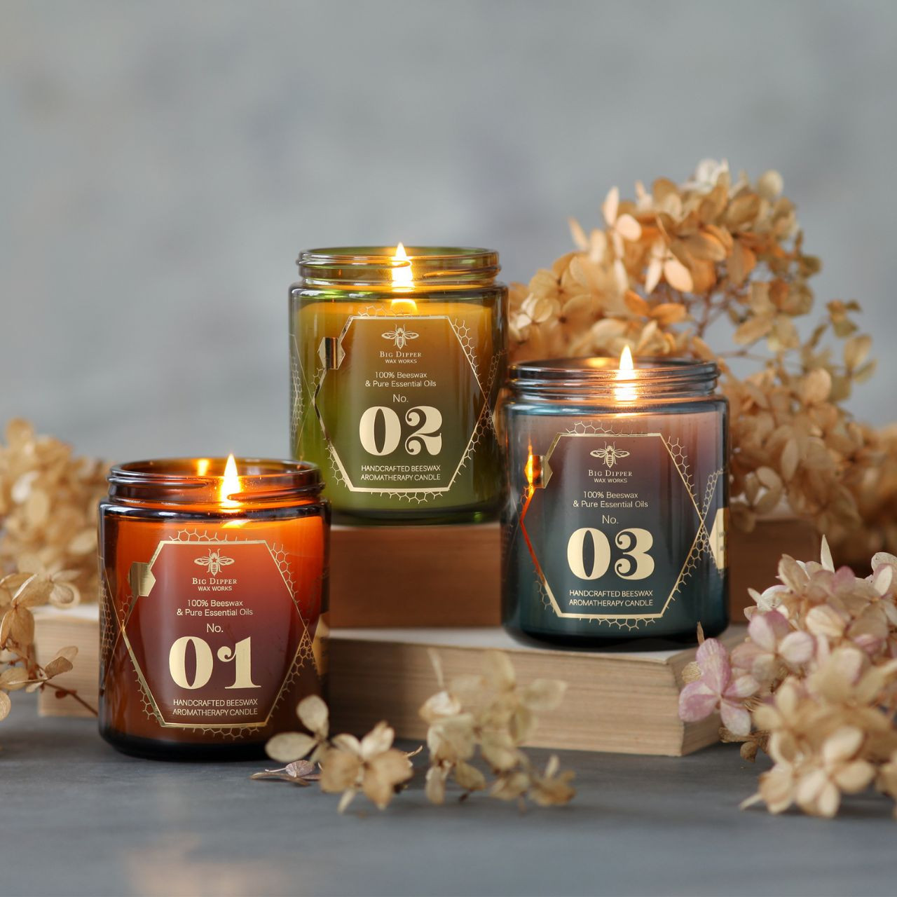 Alchemy Candle #03 - Vanilla & Amyris (Blue) - 35 Hour Burn - Seconds