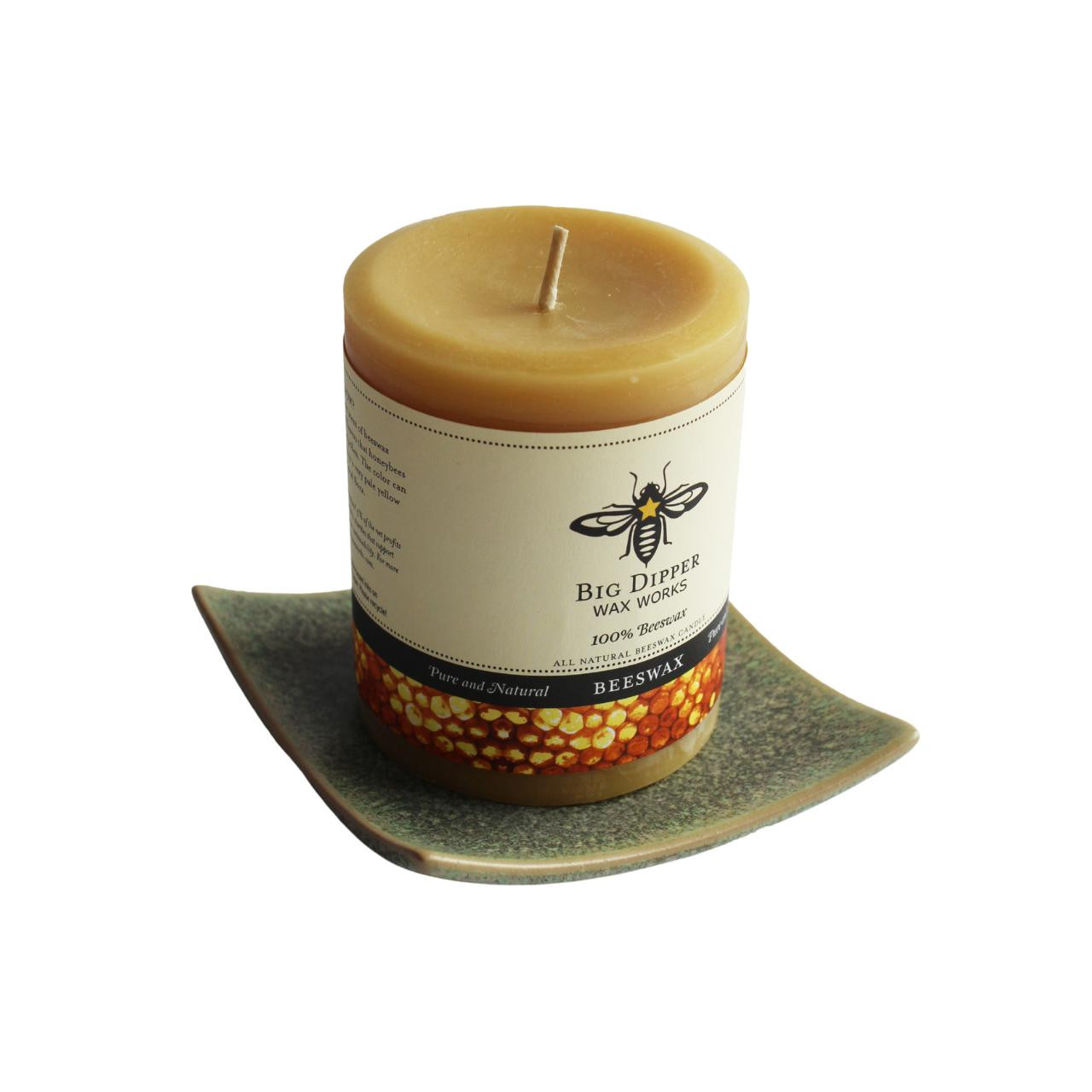 Speckled Sage Pillar Plate - Square