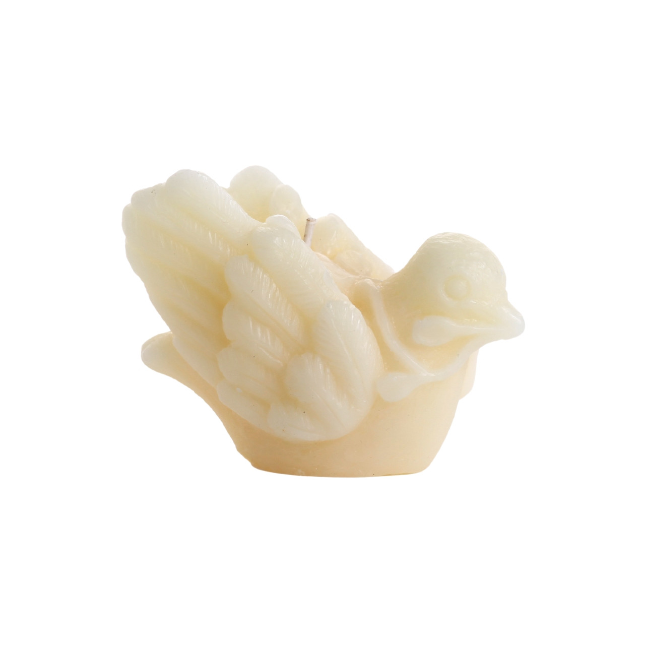 Handcrafted Peace Dove Pillar Candle – 4.25" x 2.5"