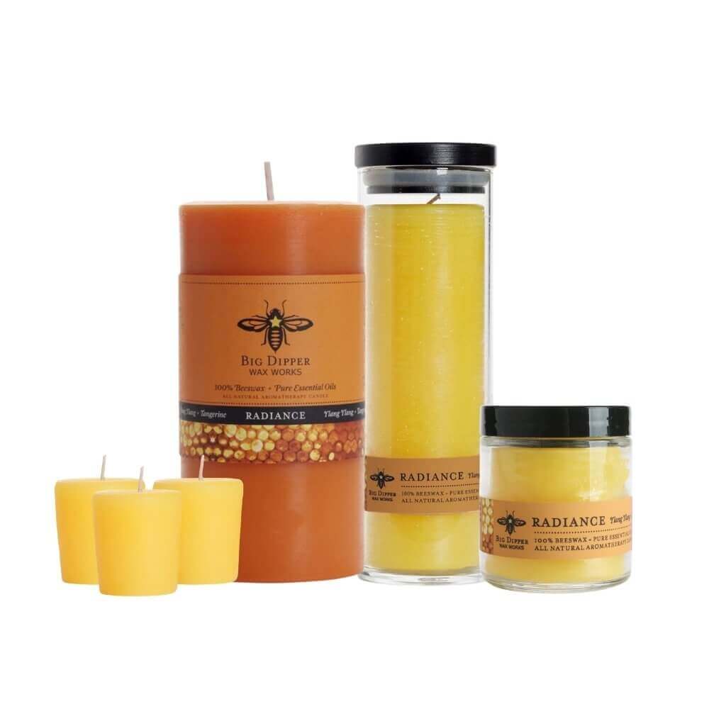 Aromatherapy Beeswax Candles – Pure & Natural Scents