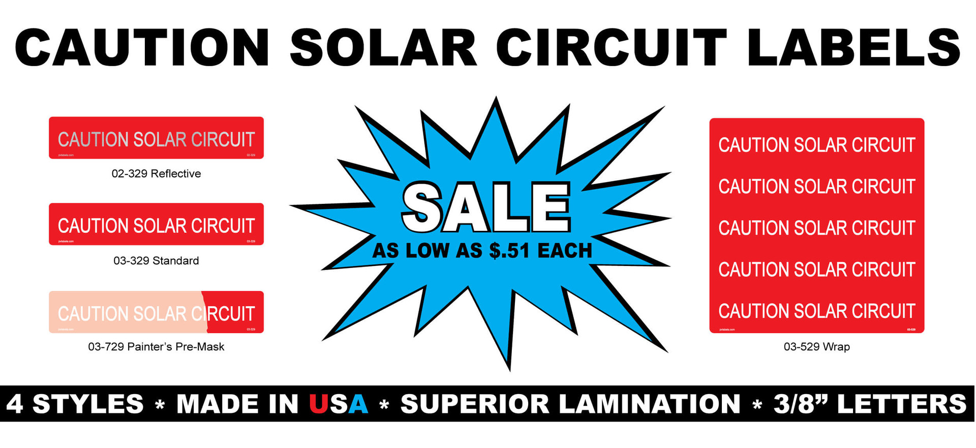 Solar Warning Labels & NEC Compliant Electrical Labels | PV Labels