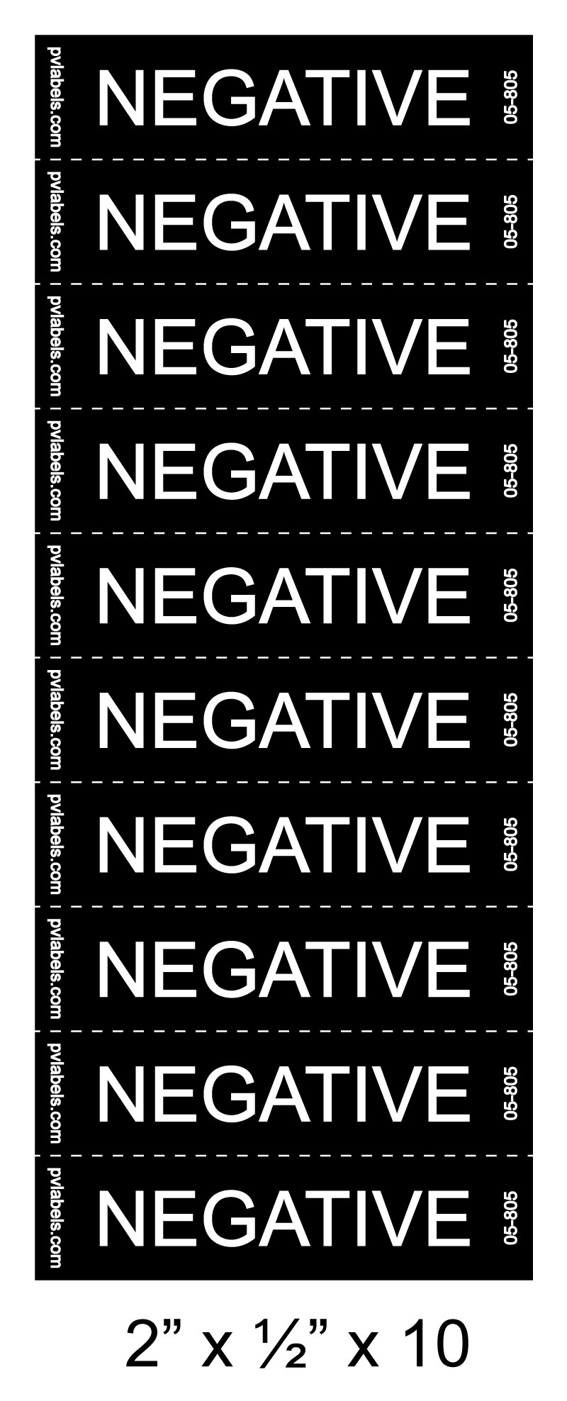 ELECTRICAL - IDENTIFICATION LABELS - PV Labels