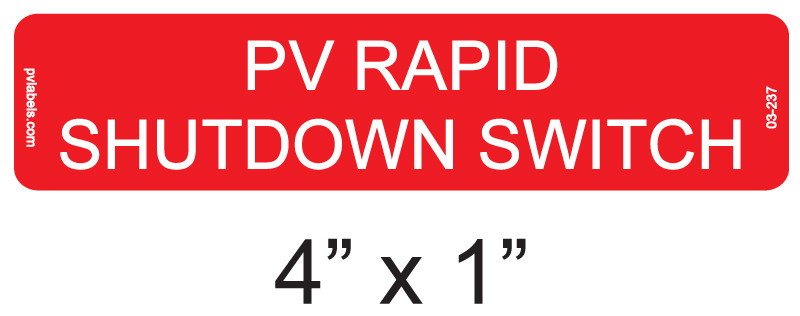 PLACEMENT - ALL LABELS - PV Labels
