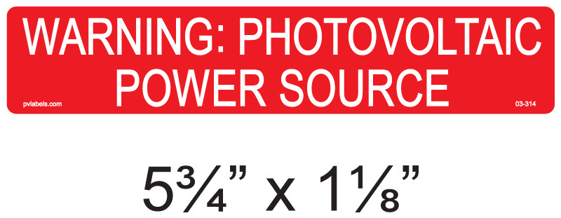 Solar Label - DC CONDUCTORS UNGROUNDED AND ENERGIZERD NEC 690.7(E) | PV ...
