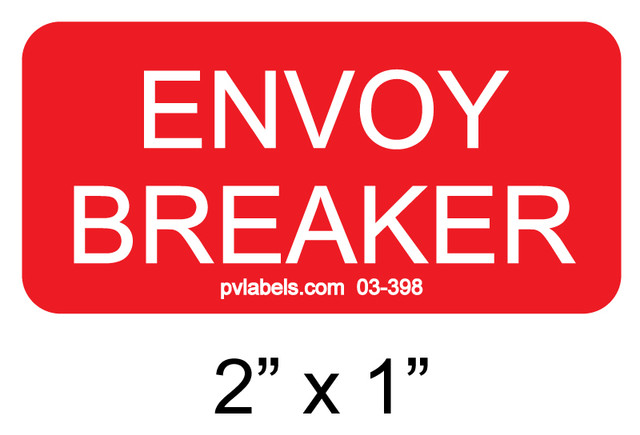 03-227 | SOLAR LABEL - LINE SIDE - TAP | PV LABELS