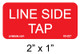 03-227 | SOLAR LABEL - LINE SIDE - TAP | PV LABELS