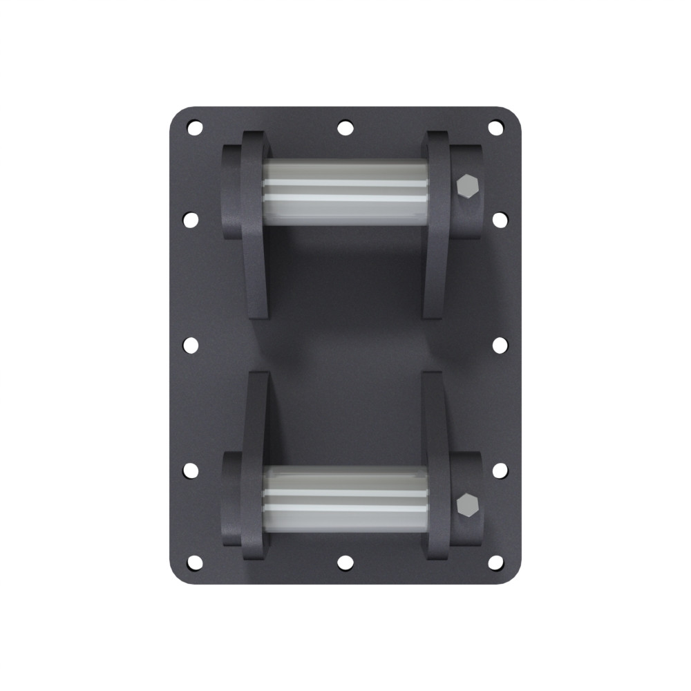 Custom GE870F Bolt-On Head Plate w/Pin Set