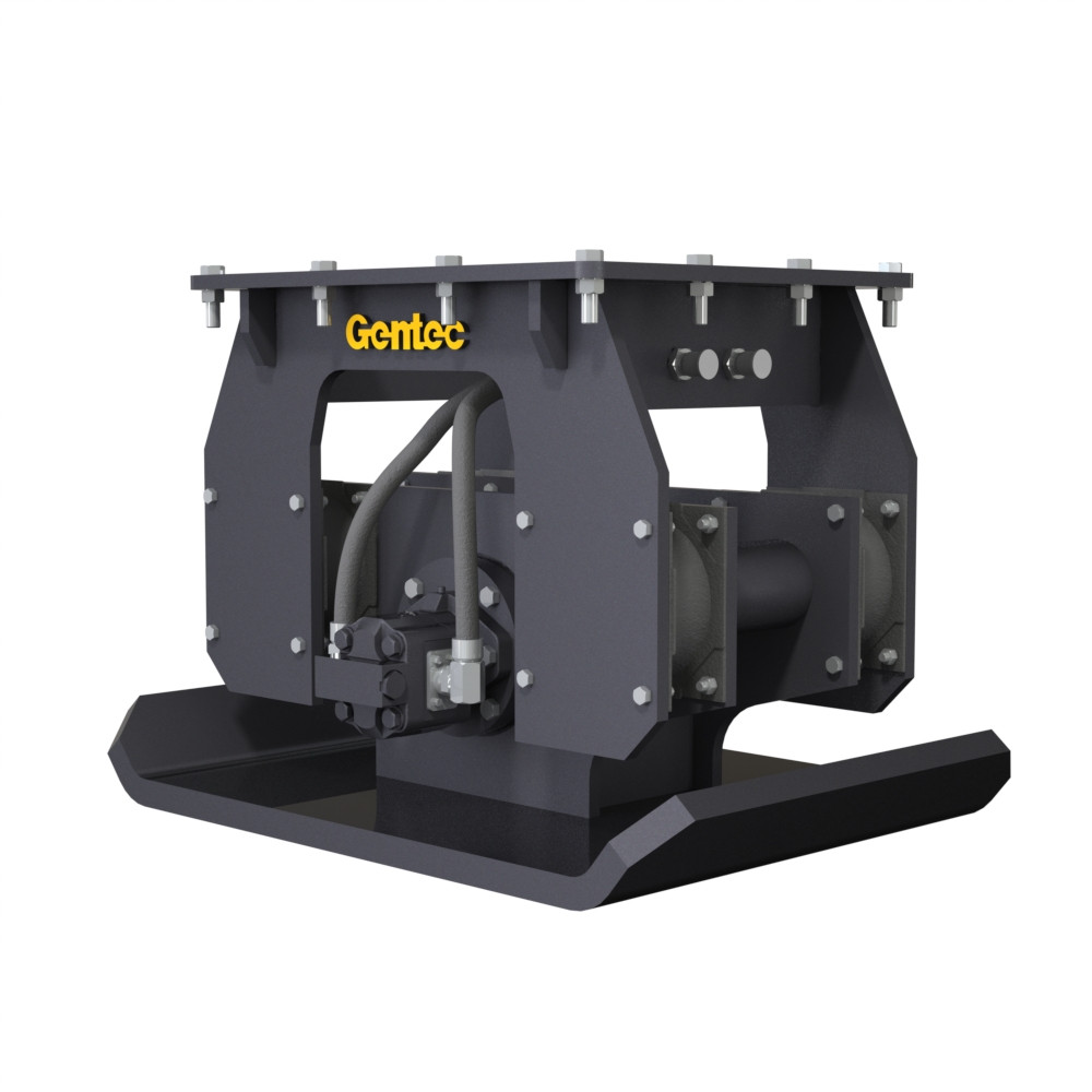 Hydraulic Plate Compactors for Excavators | Gentec Equipment
