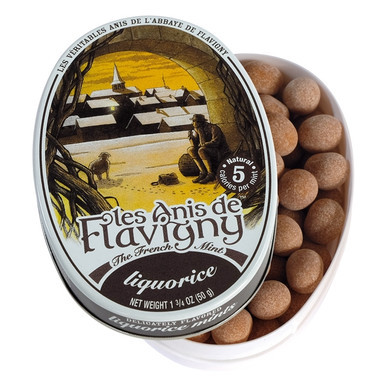 Les Anis de Flavigny Licorice All Natural Mints