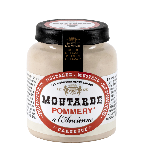 Pommery Barbecue Mustard - Small Stone Jar 3.5oz